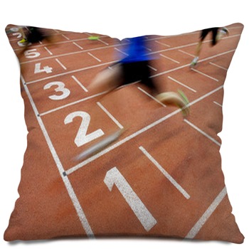 Track Throw Pillows, Cases, & Shams