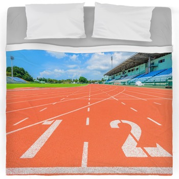 Track Comforters, Duvets, Sheets & Sets | Custom