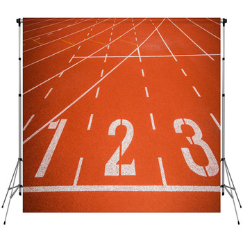 Track Photo Backdrops | Available in Ultra Large Custom Sizes