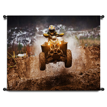 Atv quad Wall Decor | Murals | Tapestry | Posters | Custom Sizes