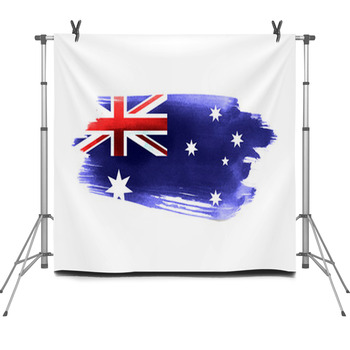 Australian flag Custom Backdrops | Available in nearly ANY Custom Sizes