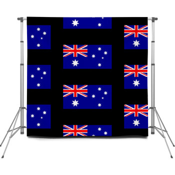 Australian flag Custom Backdrops | Available in nearly ANY Custom Sizes