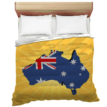 Australian flag Comforters, Duvets, Sheets & Sets | Custom
