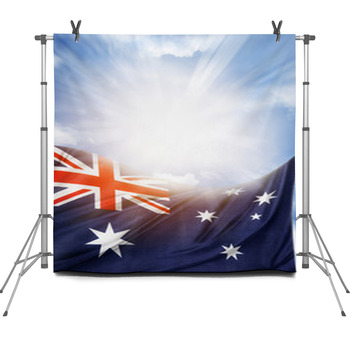 Australian flag Custom Backdrops | Available in nearly ANY Custom Sizes