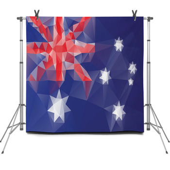Australian flag Custom Backdrops | Available in nearly ANY Custom Sizes