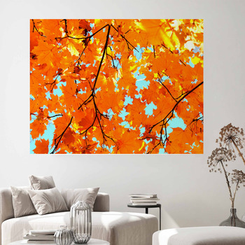 Leaf Wall Decor | Murals | Tapestry | Posters | Custom Sizes