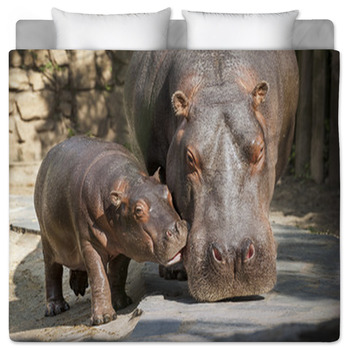 Hippo Comforters, Duvets, Sheets & Sets | Personalized