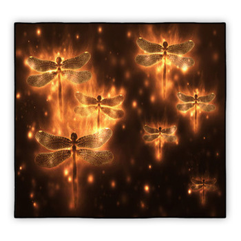 Dragonfly Area Rugs & Custom Size Floor Mats