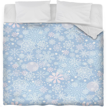 Snowflake Comforters, Duvets, Sheets & Sets | Custom