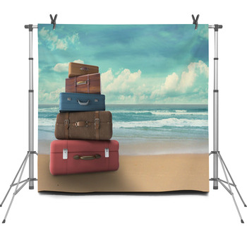 Travel Photographer Backdrops | Available in nearly ANY Custom Sizes