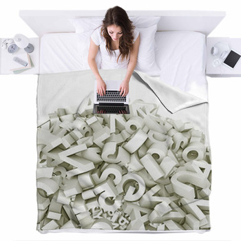 Alphabet Comforters, Duvets, Sheets & Sets | Personalized