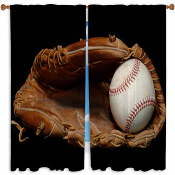 Baseball Drapes & Window Treatments | Black Out | Custom Sizes