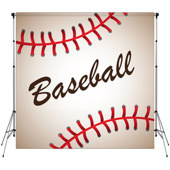 Baseball Photo Backdrops | Available in Ultra Large Custom Sizes