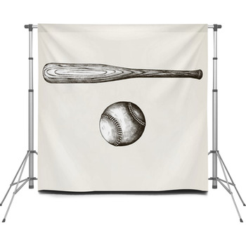 Baseball Photo Backdrops | Available in Ultra Large Custom Sizes