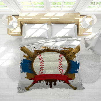 Baseball Comforters, Duvets, Sheets & Sets | Custom