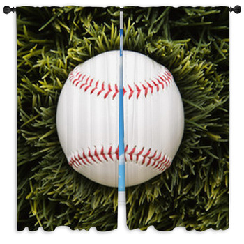 Baseball Drapes & Window Treatments | Black Out | Custom Sizes