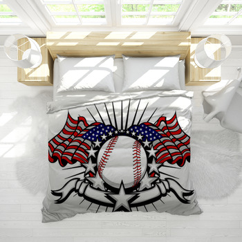 Baseball Comforters, Duvets, Sheets & Sets | Custom
