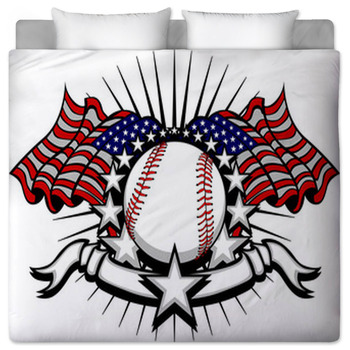 Baseball Comforters, Duvets, Sheets & Sets | Custom