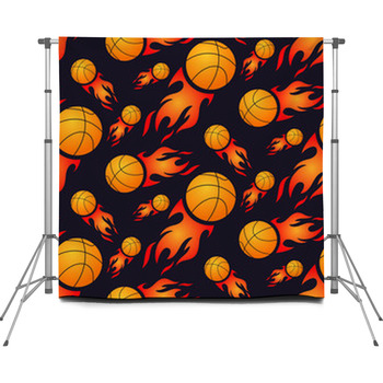 Basketball Photo Backdrops | Available in Ultra Large Custom Sizes