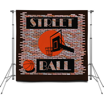 Basketball Photo Backdrops | Available in Ultra Large Custom Sizes