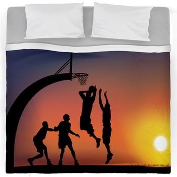 Basketball Comforters, Duvets, Sheets & Sets | Personalized