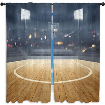 Basketball Window Curtains & Drapes | Block Out | Custom Sizes