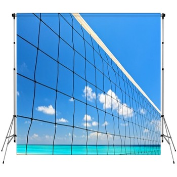 Volleyball Custom Backdrops | Available in Super Large Custom Sizes