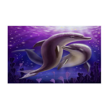 Dolphin Custom Fabric | Available in Ultra Large Custom Sizes