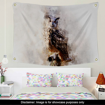 Owl Wall Decor in Canvas, Murals, Tapestries, Posters & More