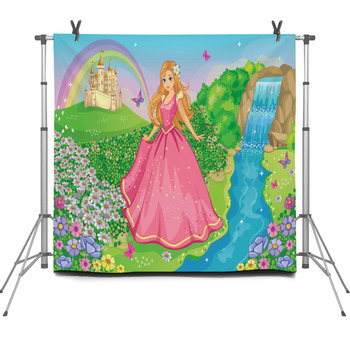 Princess Photo Backdrops | Available in Very Large Custom Sizes