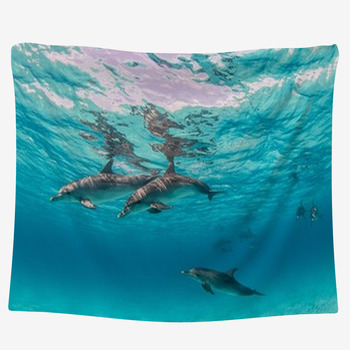 Dolphin Custom Fabric | Available in Ultra Large Custom Sizes