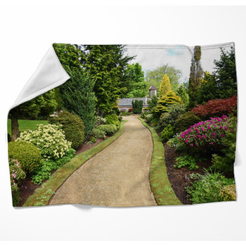 Spring Fleece Blanket Throws | Free Personalization