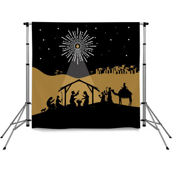 Christian Custom Backdrops | Available in Very Large Custom Sizes