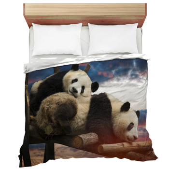 Panda Comforters, Duvets, Sheets & Sets | Personalized