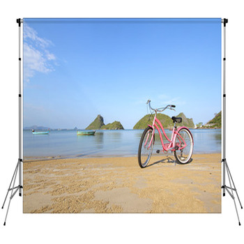 Bicycle Photographer Backdrops | Available in nearly ANY Custom Sizes