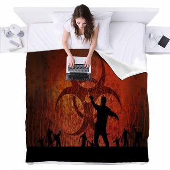Zombie Comforters, Duvets, Sheets & Sets | Personalized