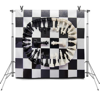Chess Photographer Backdrops | Available in Super Large Custom Sizes
