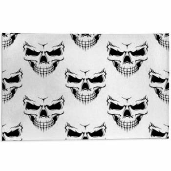 Skull Area Rugs & Floor Mats