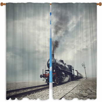 Train Window Curtains | Custom Size Drapes