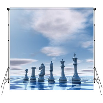 Chess Photographer Backdrops | Available in Super Large Custom Sizes