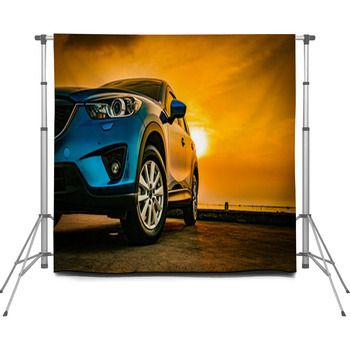 Car Custom Backdrops | Available in Ultra Large Custom Sizes