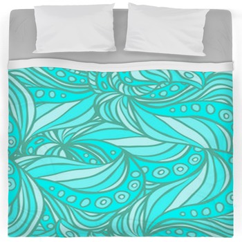 Aqua Comforters, Duvets, Sheets & Sets | Personalized