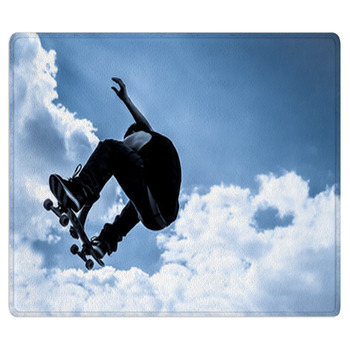 Skateboard Area Rugs & Custom Size Floor Mats