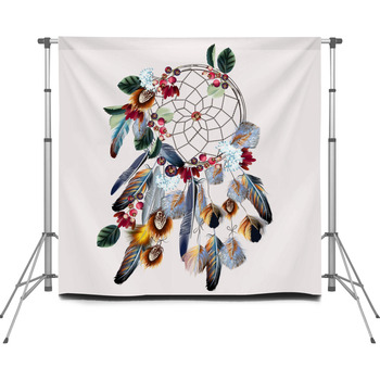Dreamcatcher Photo Backdrops | Available in Ultra Large Custom Sizes
