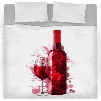Wine Comforters, Duvets, Sheets & Sets | Custom