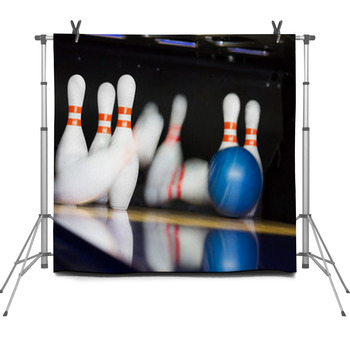 Bowling Photographer Backdrops | Available in nearly ANY Custom Sizes