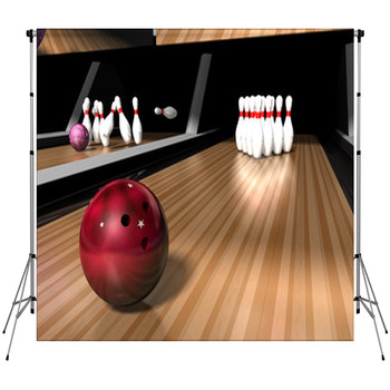 Bowling Photographer Backdrops | Available in nearly ANY Custom Sizes