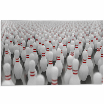 Bowling Area Rugs & Custom Size Floor Mats