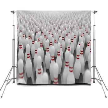 Bowling Photographer Backdrops | Available in nearly ANY Custom Sizes