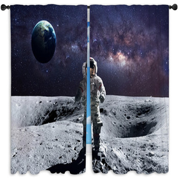 Astronaut Curtains & Drapes | Black Out | Custom Sizes